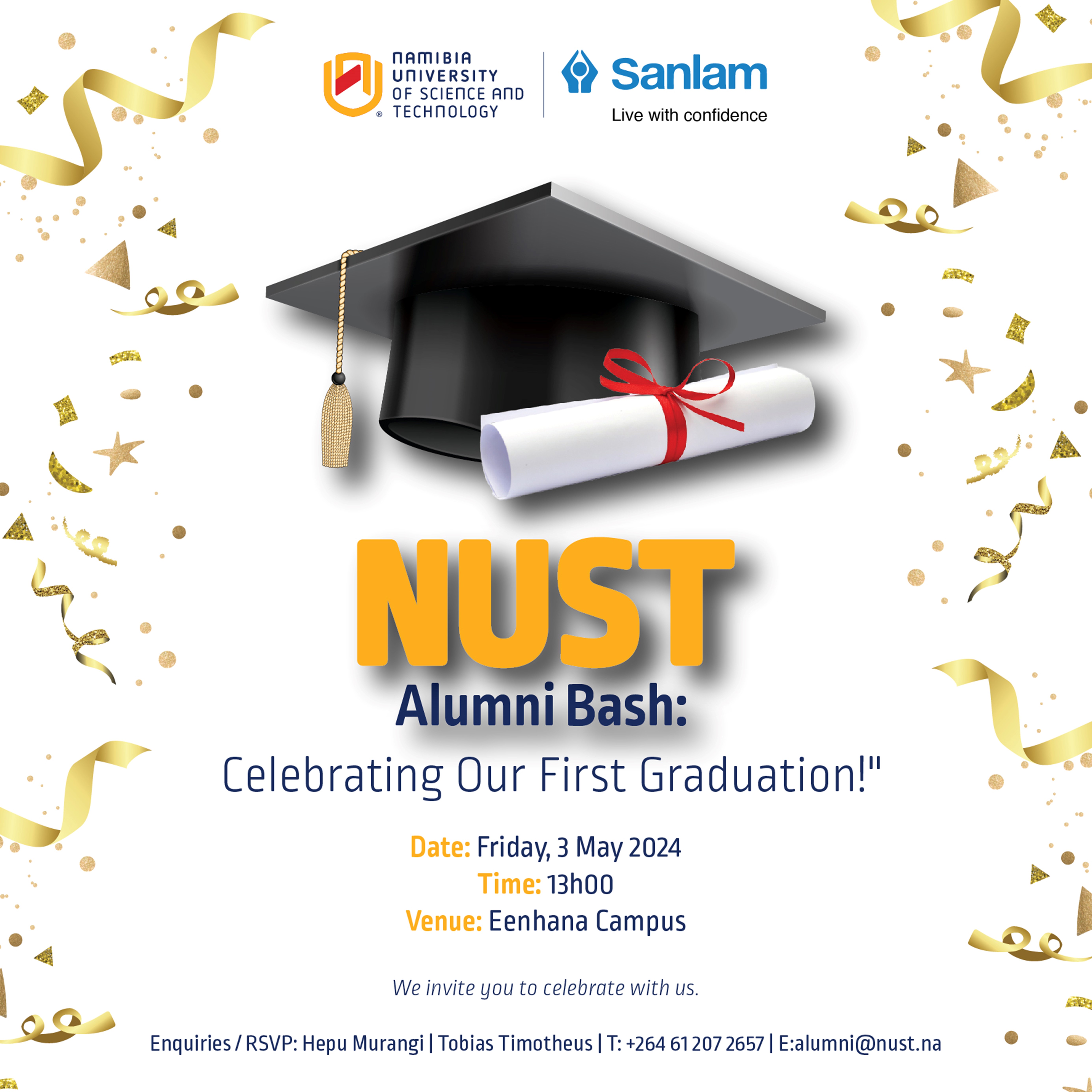 Alumni Sundowner RSVP | Namibia University of Science and Technology